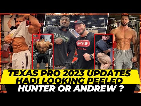 Texas Pro 2023 updates +Hadi ready for Olympia 2023 +Logan's comeback ...