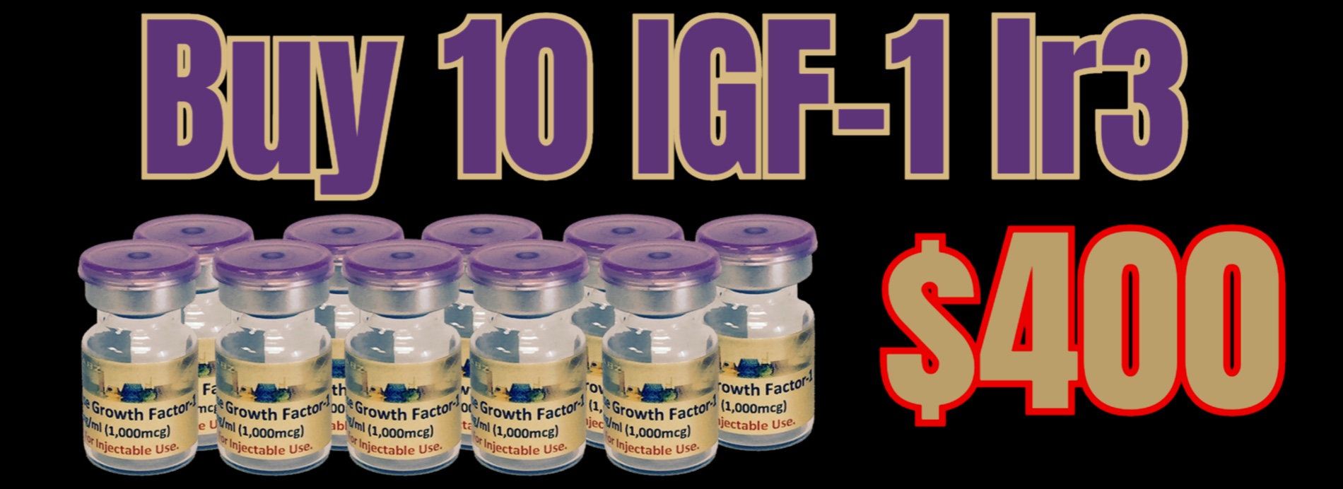 IGF-1 lr3 Sale | MuscleChemistry